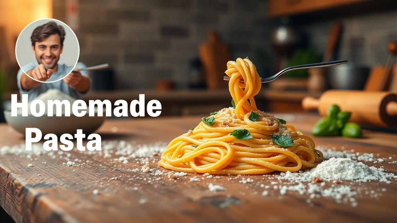 Master Homemade Pasta from Scratch Easy Step by Step Recipe Tutorial ...