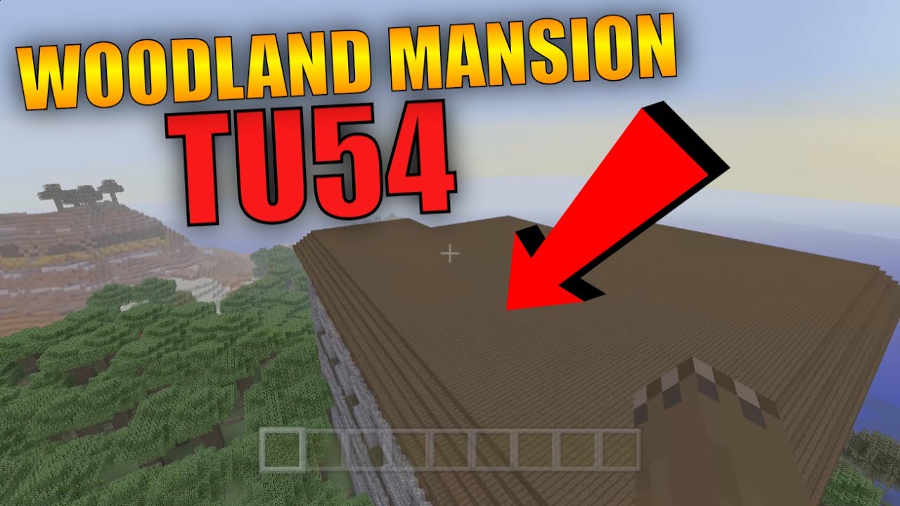 HOW TO FIND WOODLAND MANSIONS IN TU54! - MINECRAFT CONSOLE TU54 ...