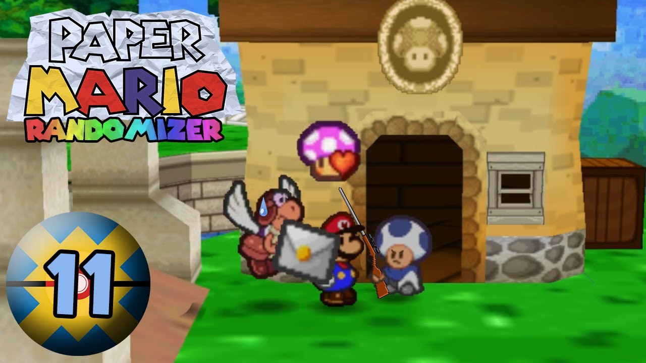 KoJack randomizes Paper Mario - Part 11: The Life Of A Mailman - YouTube