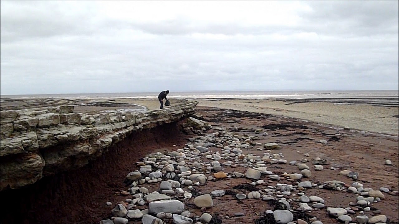 England Coast Path Doniford Bay Holiday Park to St Audries Bay - YouTube