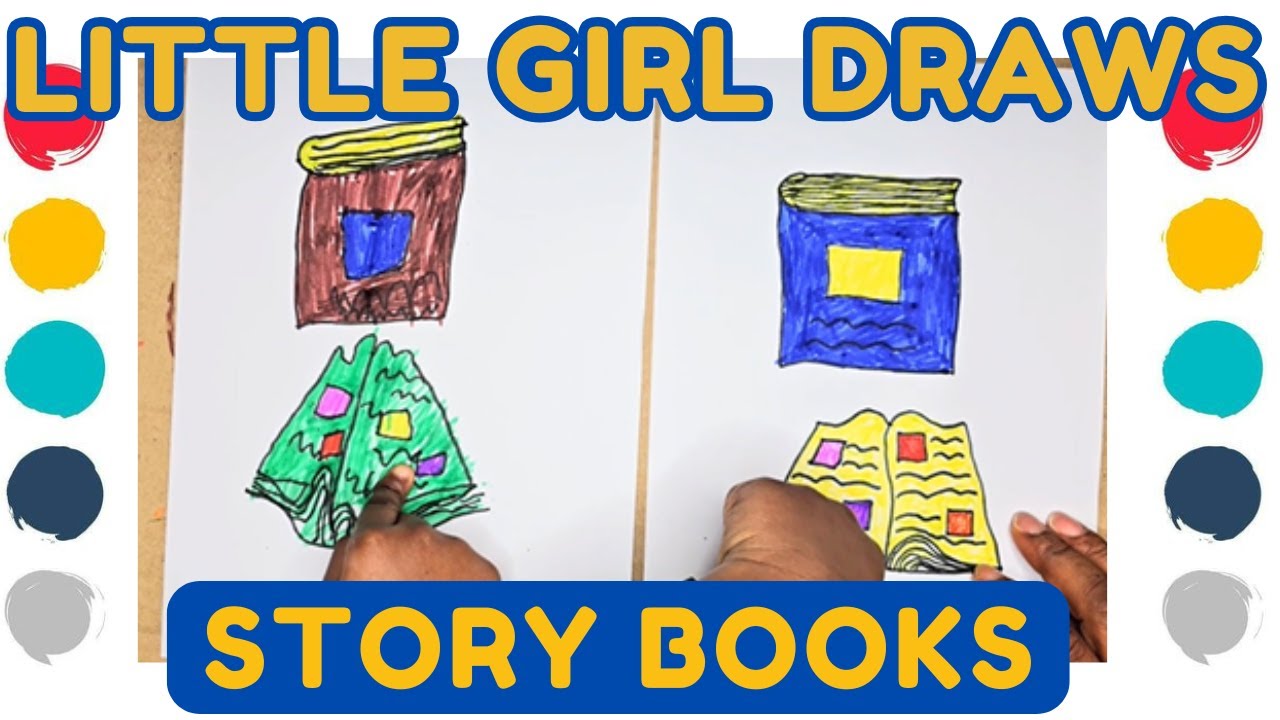 How to Draw a Book for Kids | Easy Drawing Tutorial - YouTube