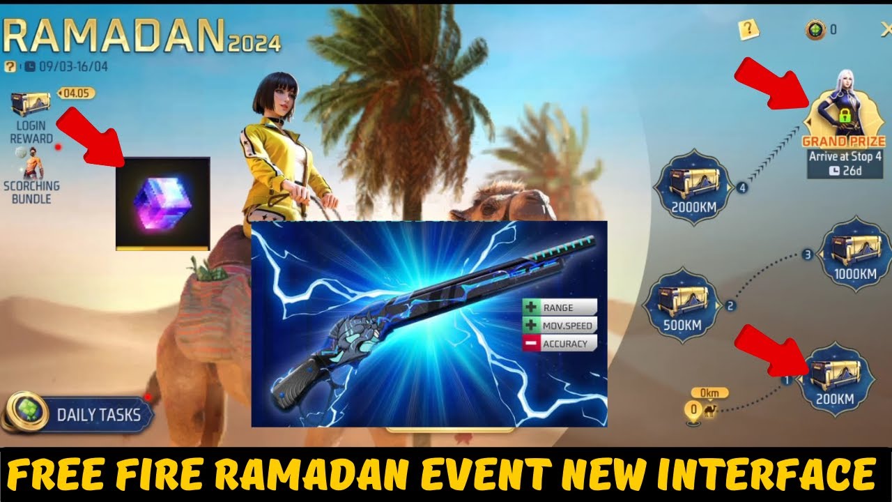 Indonesia Server Ramadan Event New Interface 🔥 ff indonesia server new ...