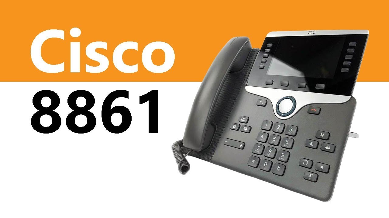 The Cisco 8861 IP Phone - Product Overview - YouTube