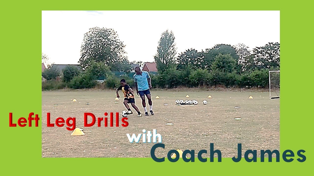 ⚽Coaching Session with Coach James | Left Leg Practice | Footie Skills ...