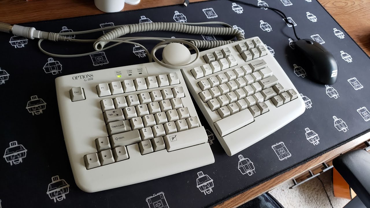IBM Model M15 (PN: 13H6689) Keyboard Typing Demo - YouTube