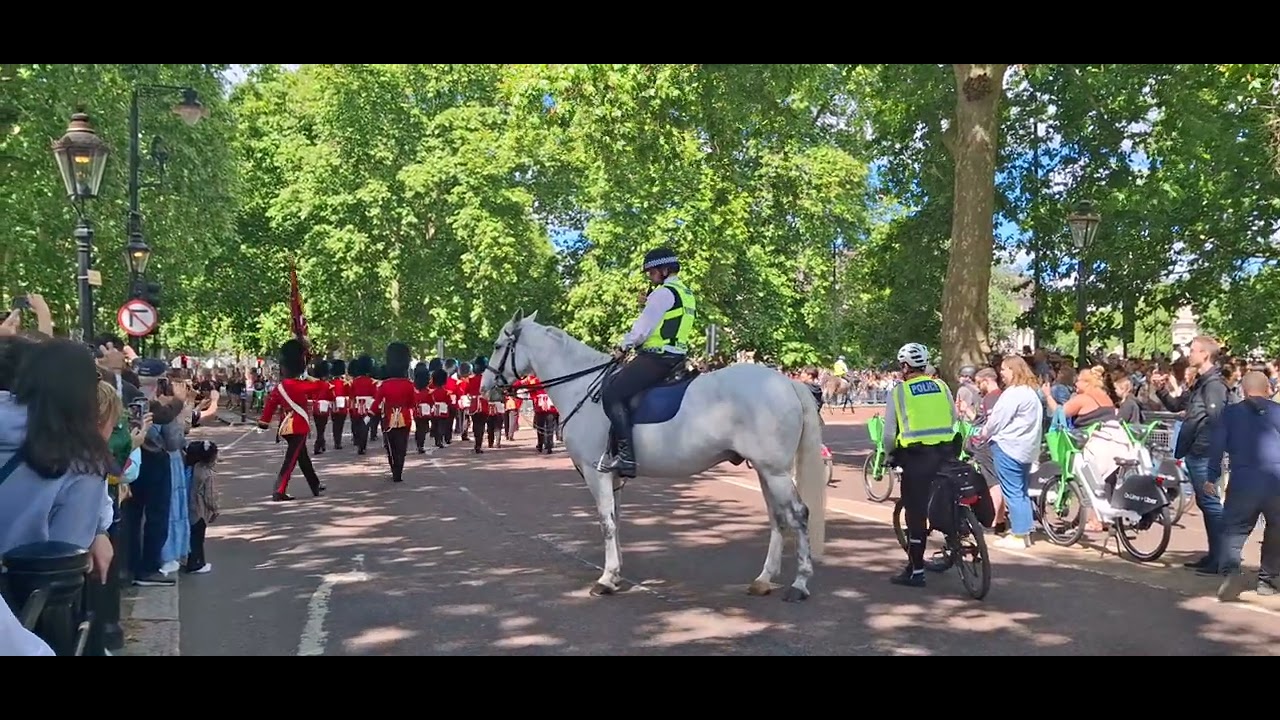 Troca de Guardas Reais nos Palácios de Buckingham e St. James em ...