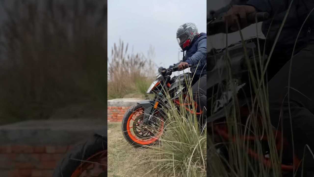 BEST MODIFIED KTM DUKE 250 bs6 With x3 kit doing Offroading #shorts ...