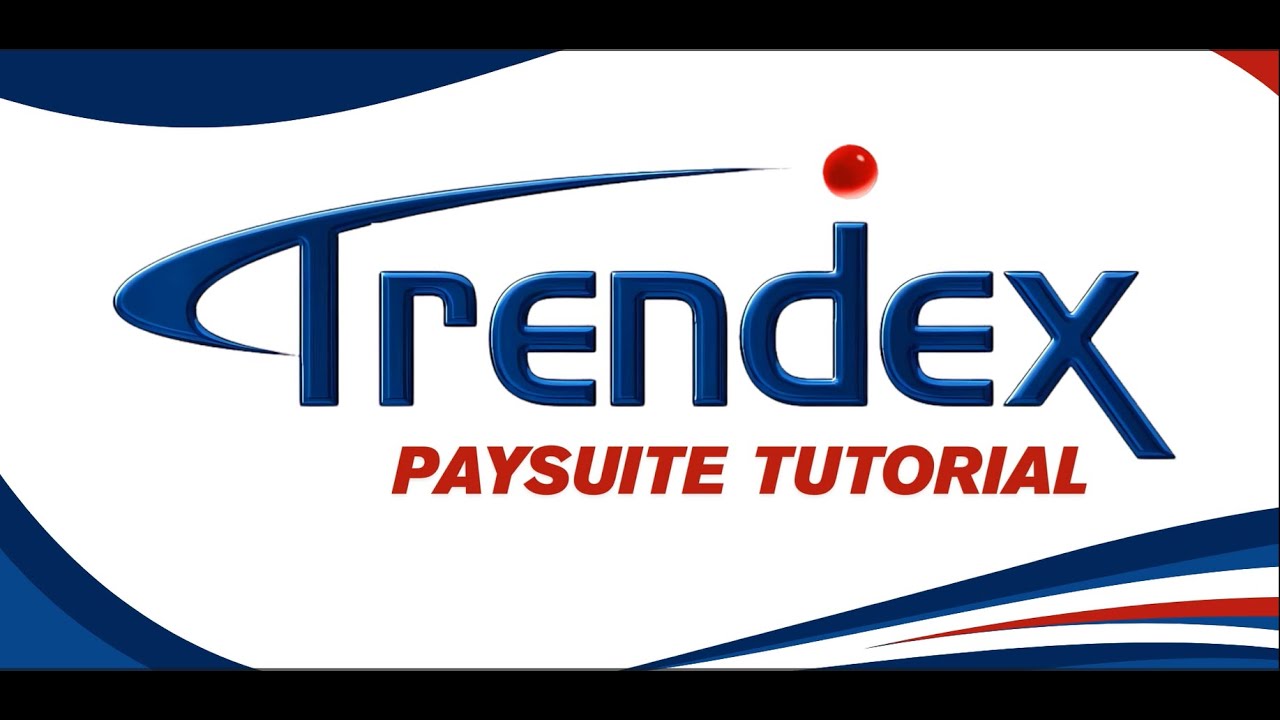 Trendex PaySuite Training Tutorial - YouTube