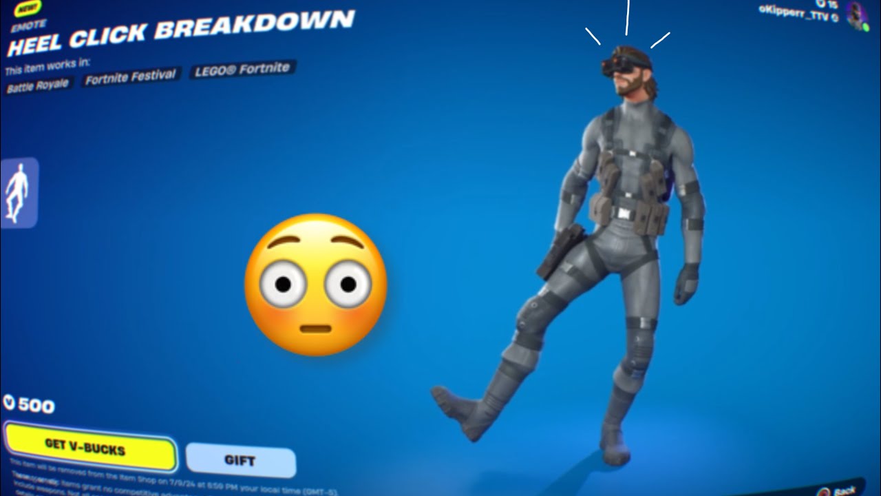 ICYMI: NEW HEEL CLICK BREAKDOWN EMOTE - YouTube