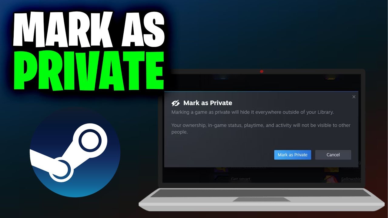 How to Private Games in Steam (Full 2025 Guide) - YouTube