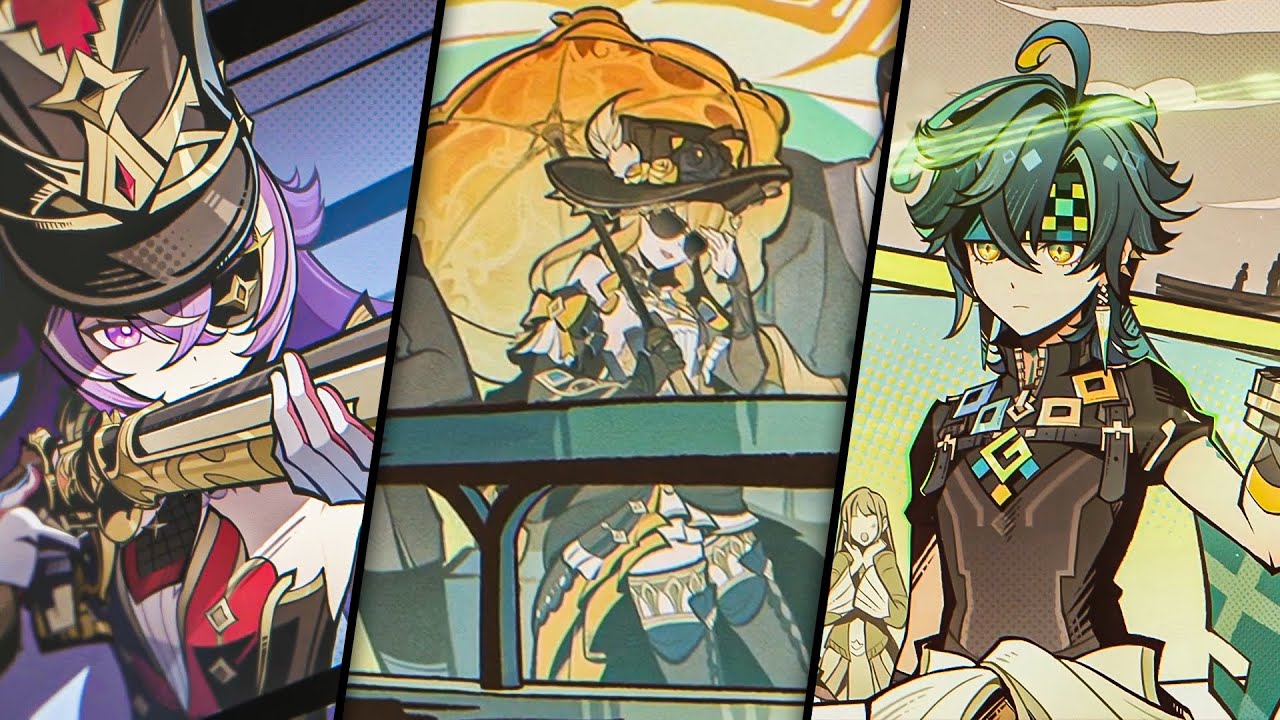 Wriothesley & Kinich Catch the Culprit Whirling Waltz Event Animated ...