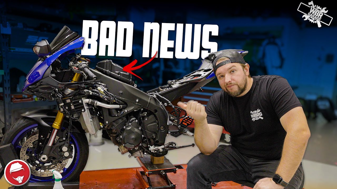 More bad news on our Yamaha R6 build... | WBRGarage S6 Ep09 - YouTube