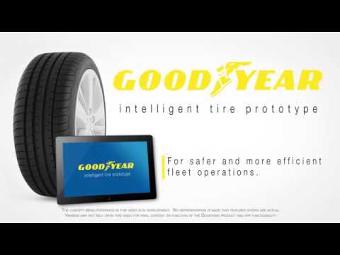 Goodyear intelligent tire prototype - Geneva International Motor Show ...