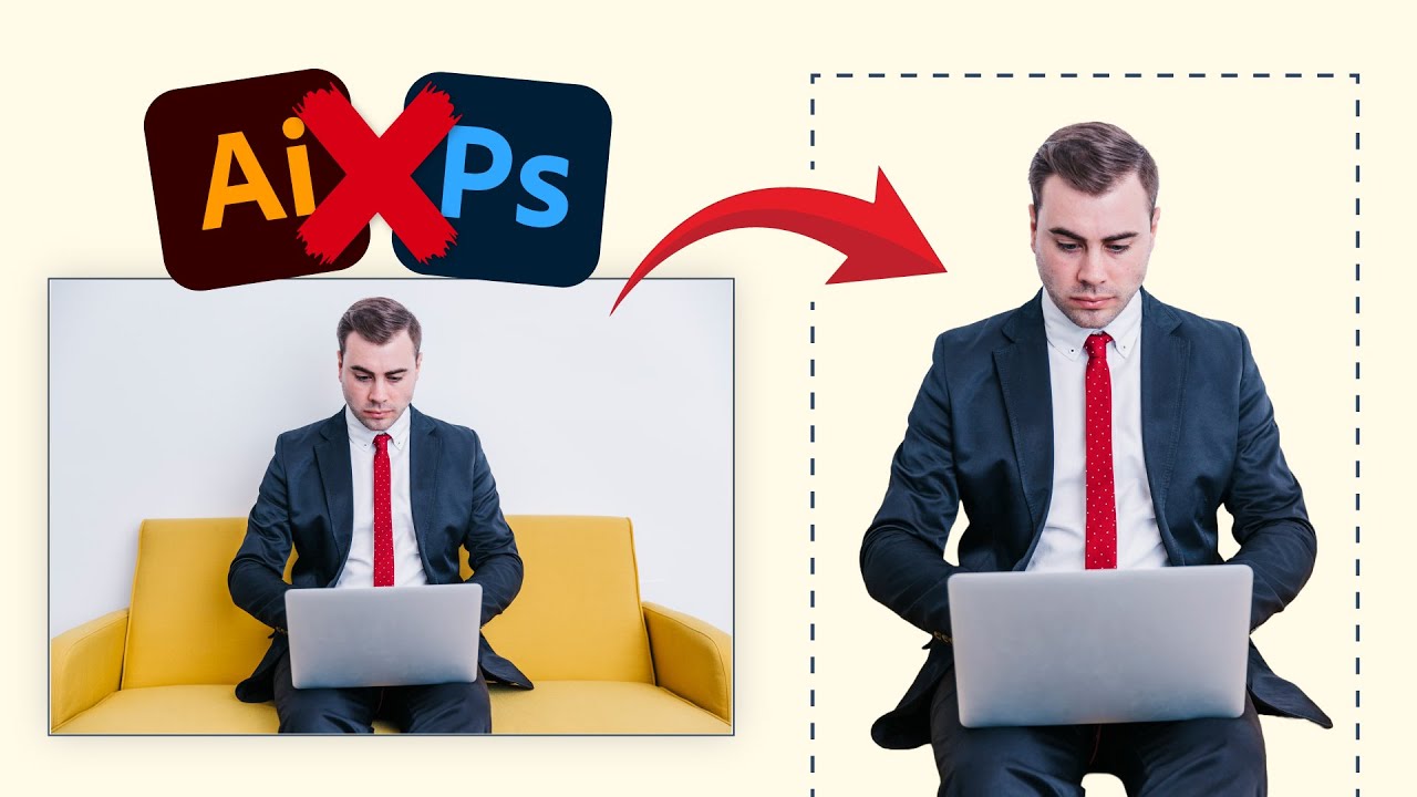 Remove Image Background in Seconds Without Photoshop - YouTube