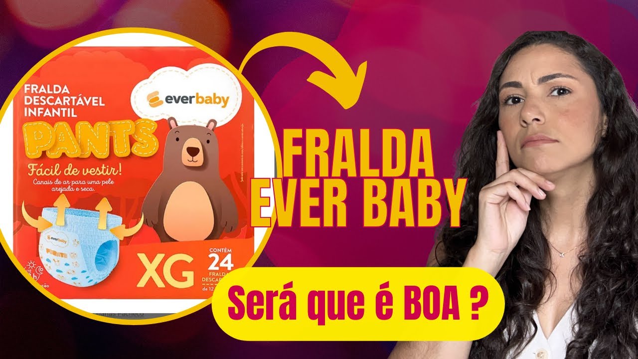Resenha da Fralda Ever Baby Pants para bebês - VALE A PENA ? - YouTube