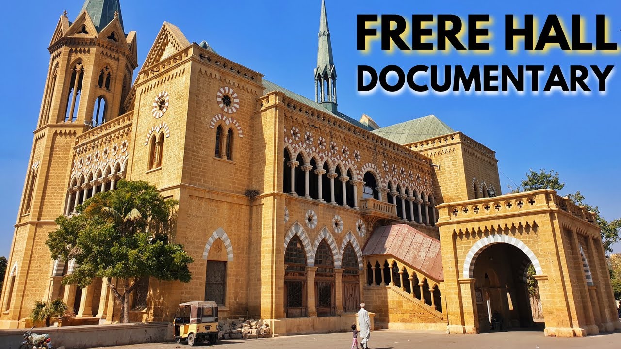FRERE HALL KARACHI DOCUMENTARY - INSIDE VIEW OF SADEQUAIN GALLERY ...