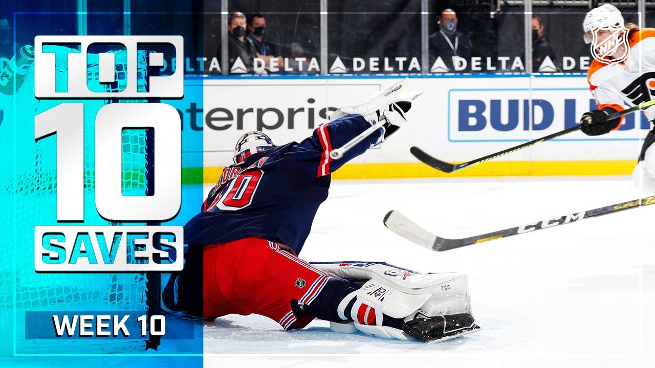 Top 10 Saves from Week 10 | 2021 NHL Season - YouTube