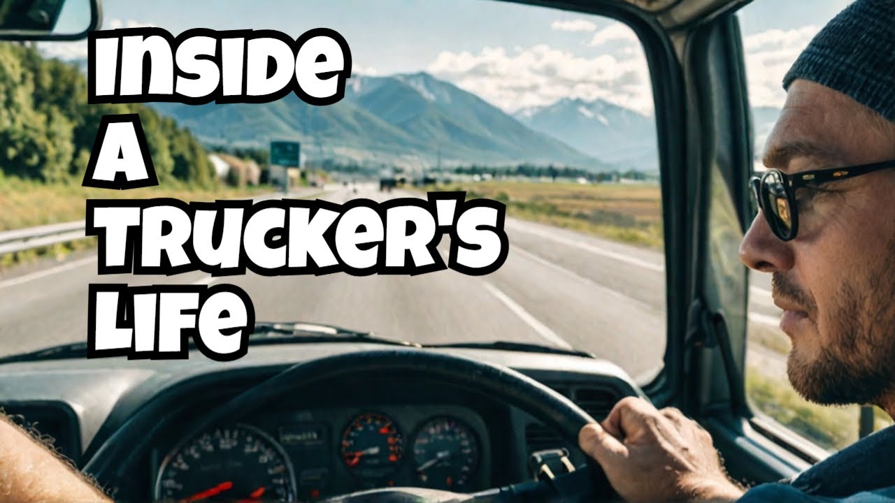 Secret Life of a Truck Driver: Inside the Cab - YouTube