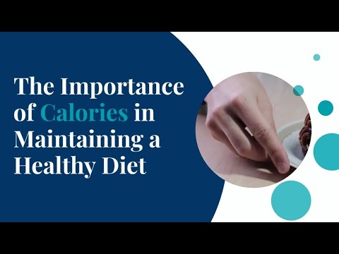 Importance Of Calories In Maintaining A Healthy Diet #calories #fitness ...