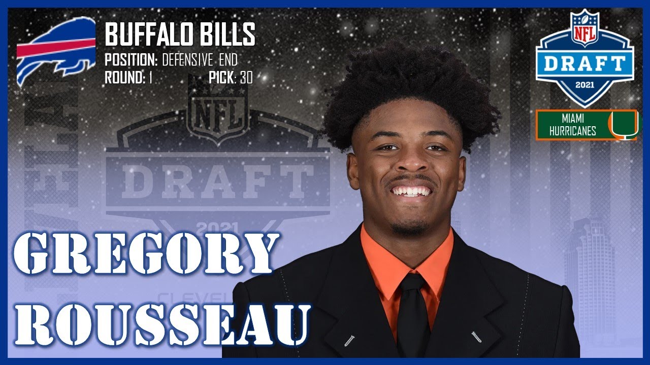 2021 NFL DRAFT: Gregory Rousseau [Buffalo Bills] ᴴᴰ - YouTube
