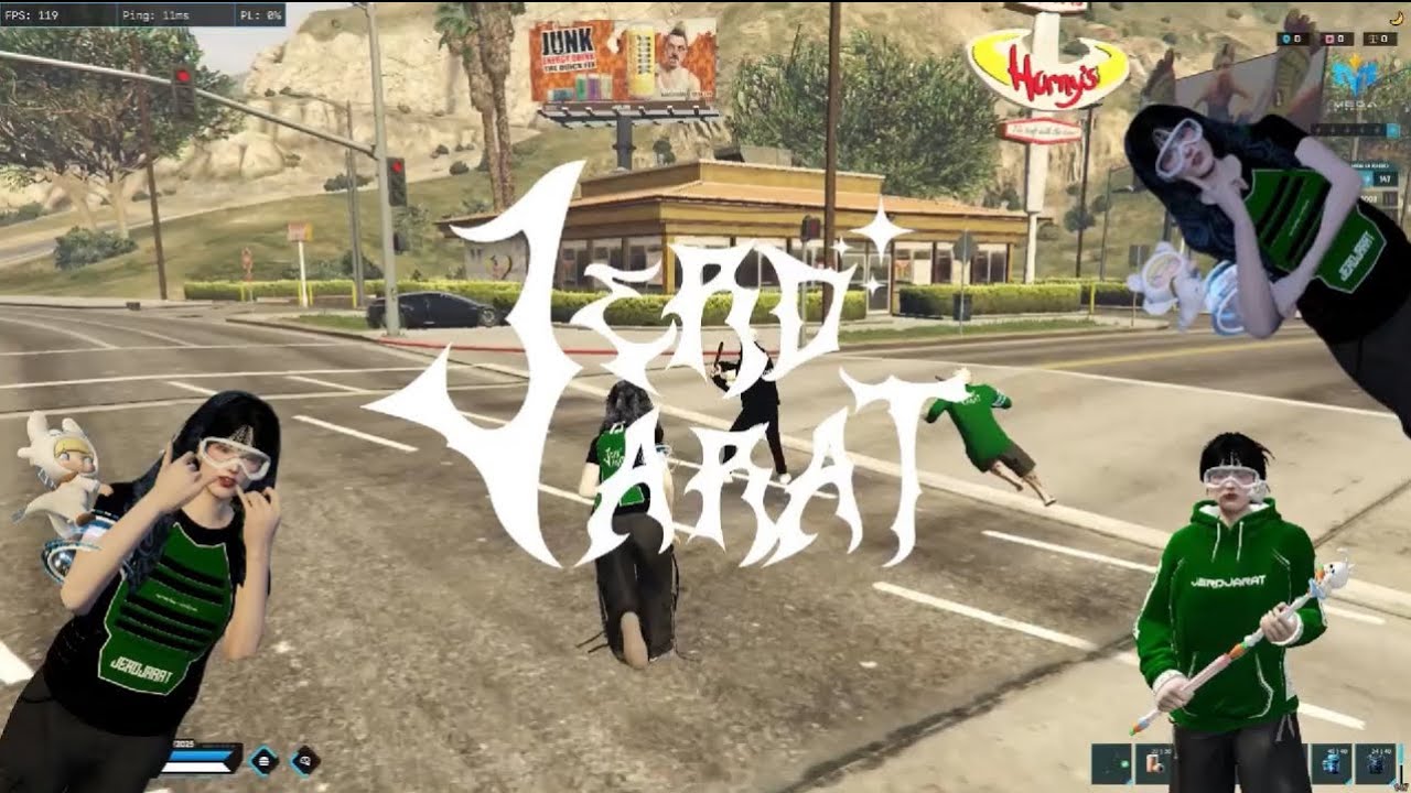 Zehdi - Pretty eyes | Highlight | MEGA TOWN | JinJin Sensedee #fivem # ...