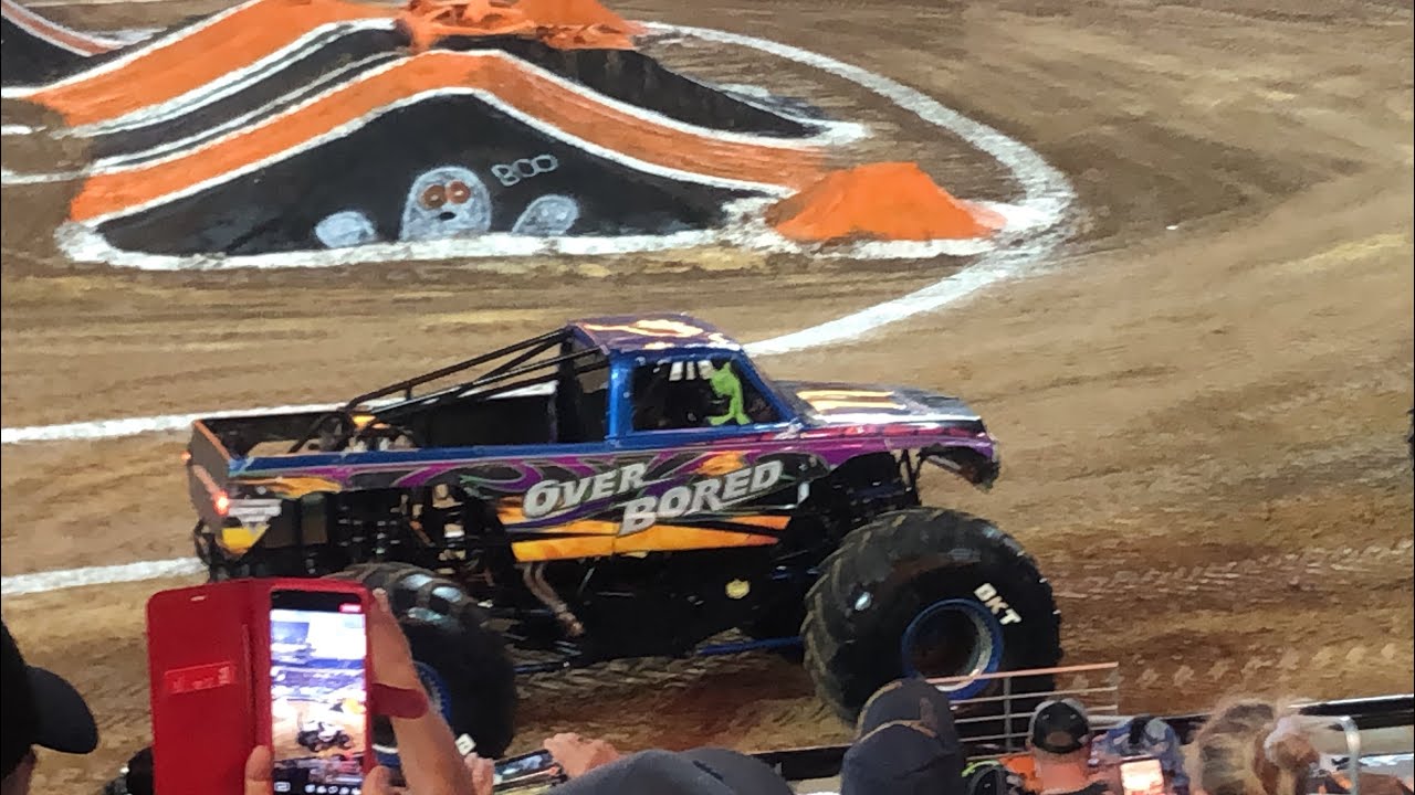 Monster Jam Orlando 10/29/22 Freestyle! Over Bored (Jamey Garner) - YouTube