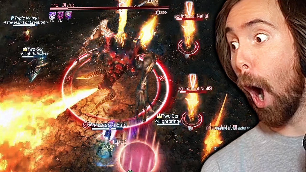 Asmongold UNSTOPPABLE VS FFXIV Raid Bosses! (Extreme Difficulty) - YouTube