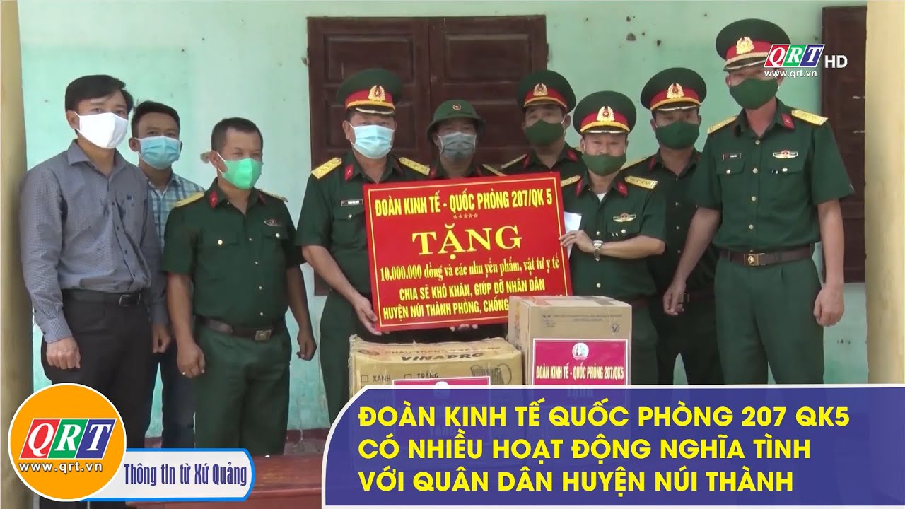 Đoàn Kinh tế Quốc phòng 207 QK5 có nhiều hoạt động nghĩa tình với quân ...