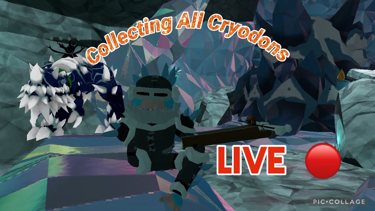 Collecting All Cryodons On UG VR LIVE!!!! - YouTube
