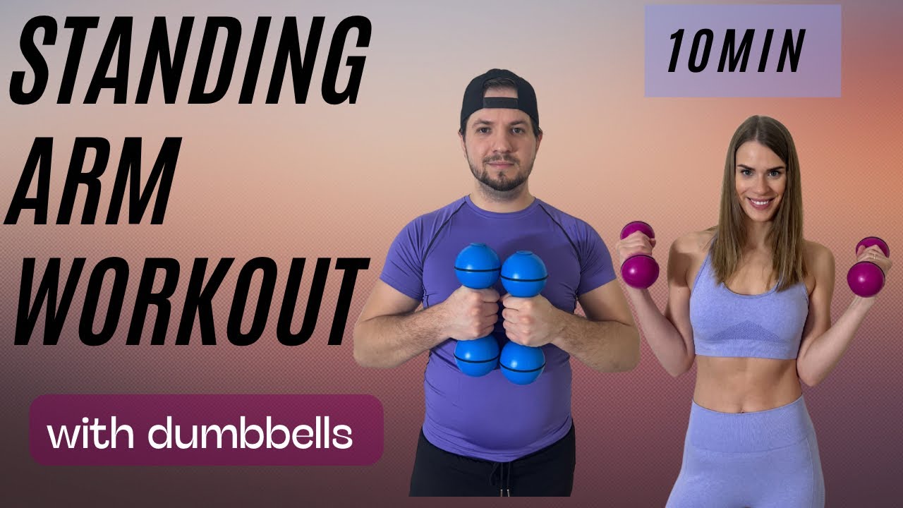 The Best Standing Arm Workout for Beginners (Week 2) - YouTube