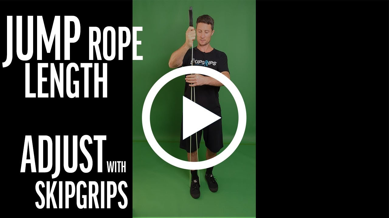 Jump Rope Length Adjust with Skipgrips - YouTube