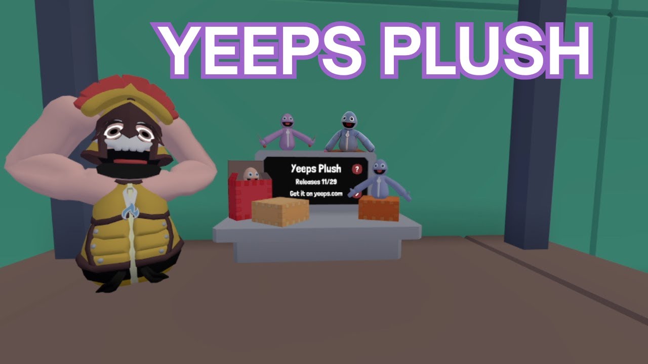 Yeeps Plush: The BEST Game Plush? - YouTube