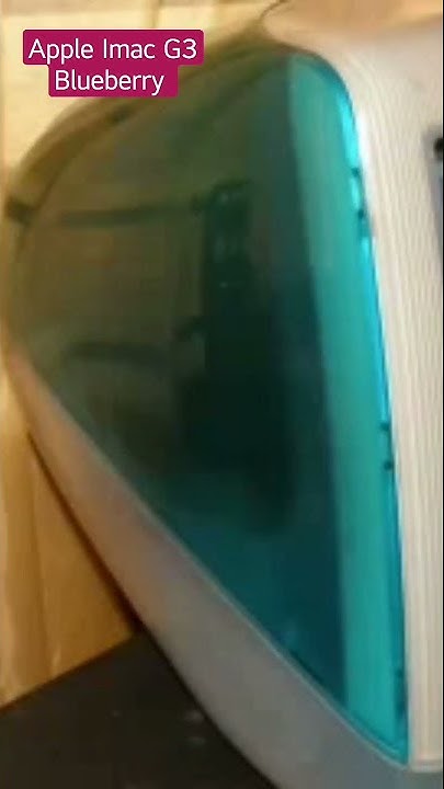 Apple iMac G3 - YouTube