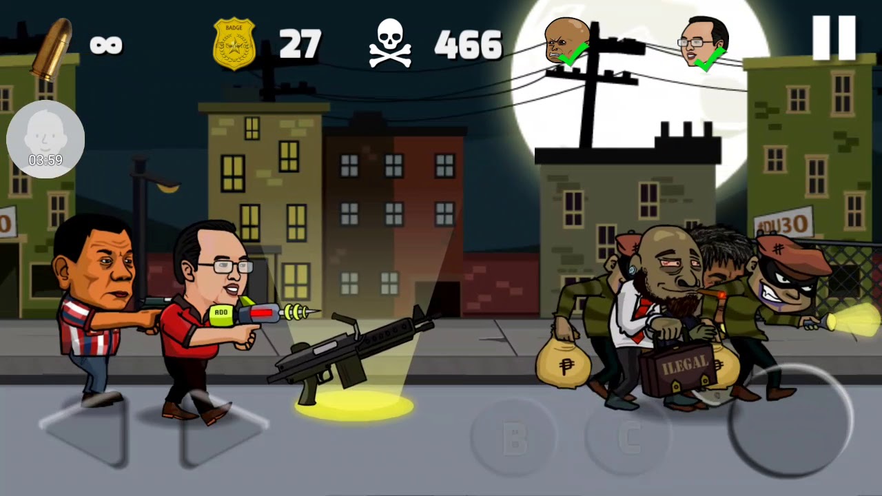 Duterte Fighting Crime Gameplay 69 - YouTube