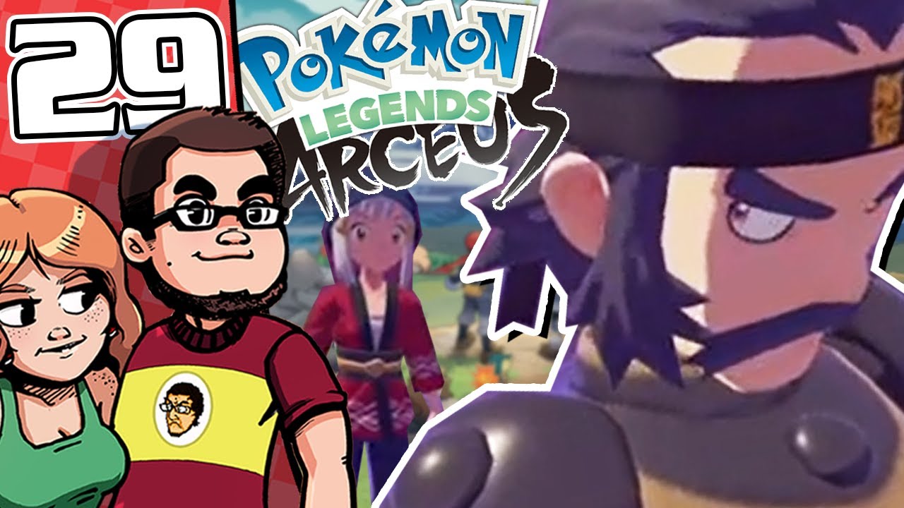 Battle VS Commander Kamado | Pokemon Legends Arceus Blind Let's Play ...