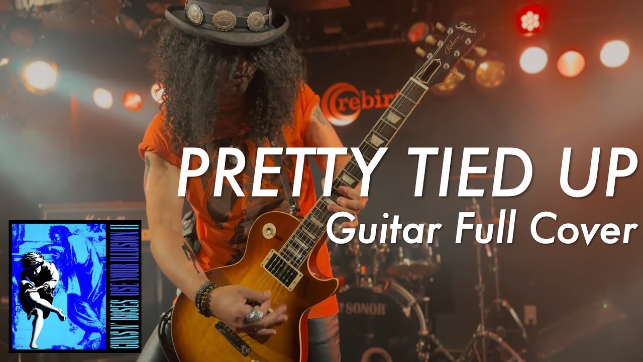 Pretty Tied Up Guns N Roses Guitar Full Cover By Marslash 4k Youtube