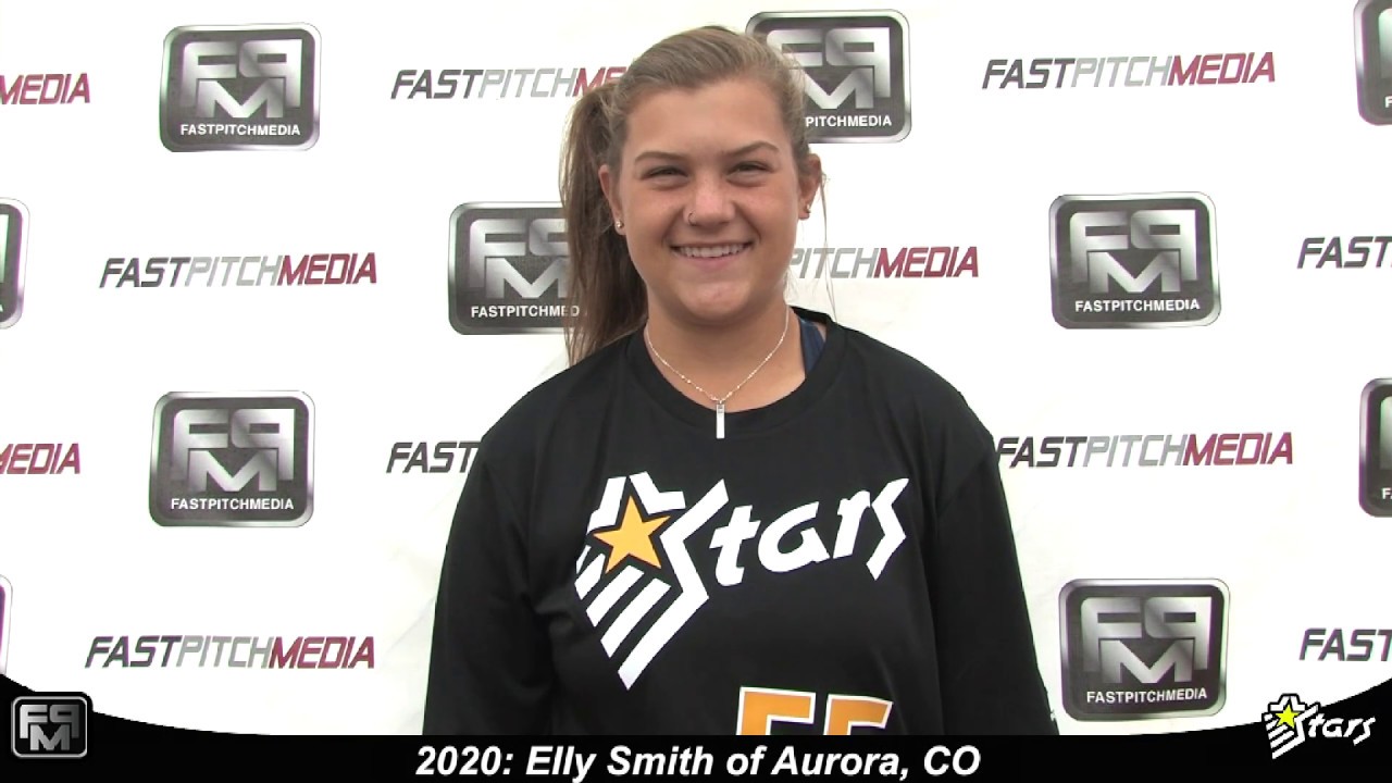 2020 Elly Smith Power Hitting Catcher Softball Skills Video - Colorado ...