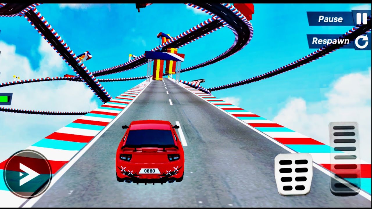 Car Stunt Race and Ricing Games 192 Android Gameplay - YouTube