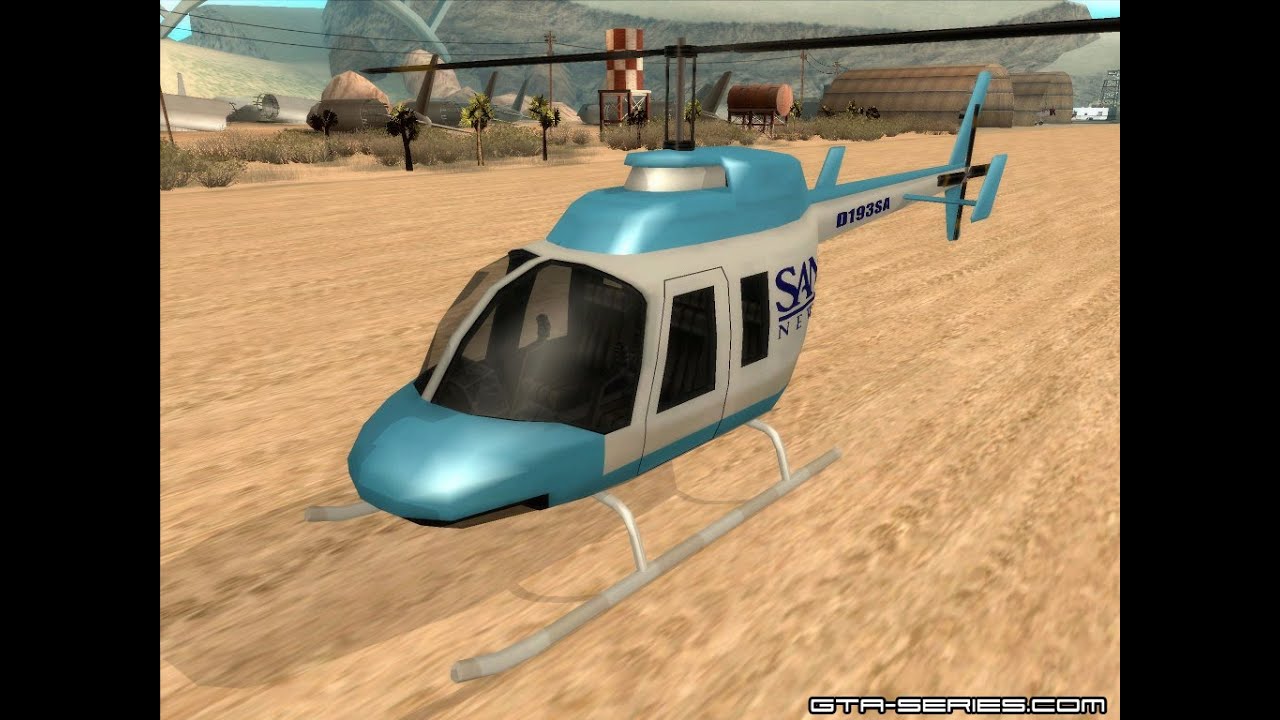 GTA San Andreas ios : how to get the News chopper - YouTube