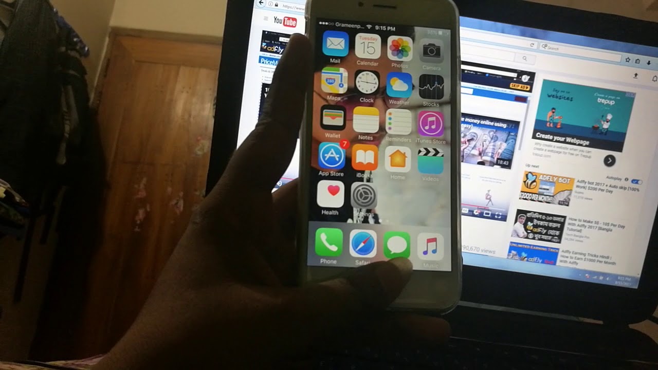 IPhone 6 Touch Id Error Issue - YouTube