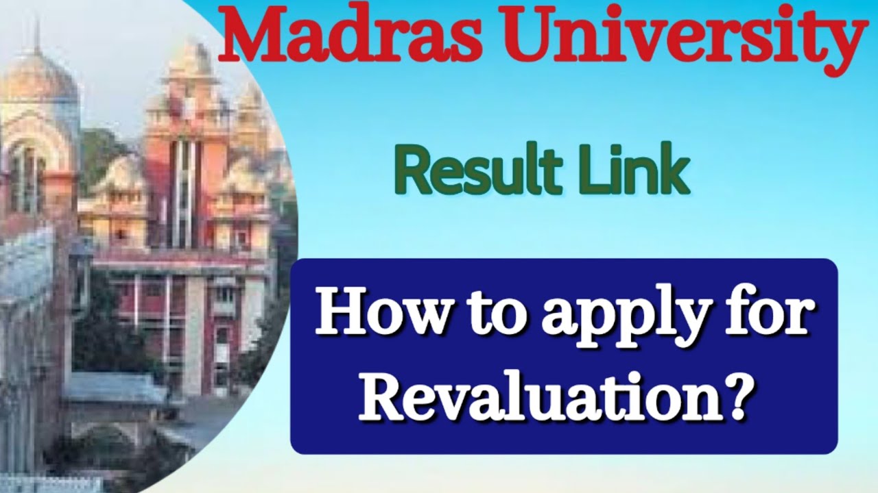 UNOM | Madras University April 2022 Semester Exam Result Links | How to ...