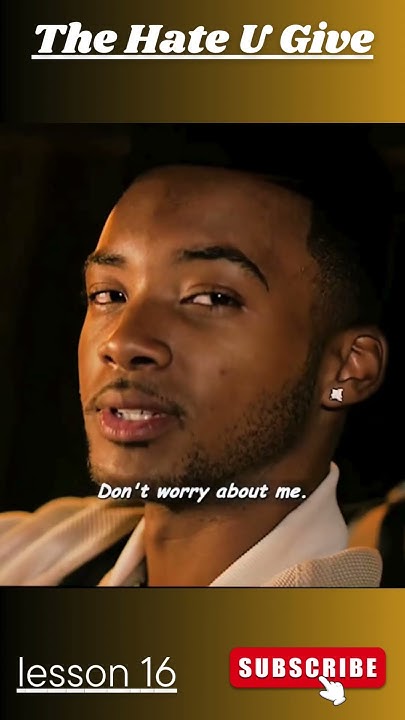 2Pac ft The Hate U Give #movie #thehateugive #movieclips #film #series ...