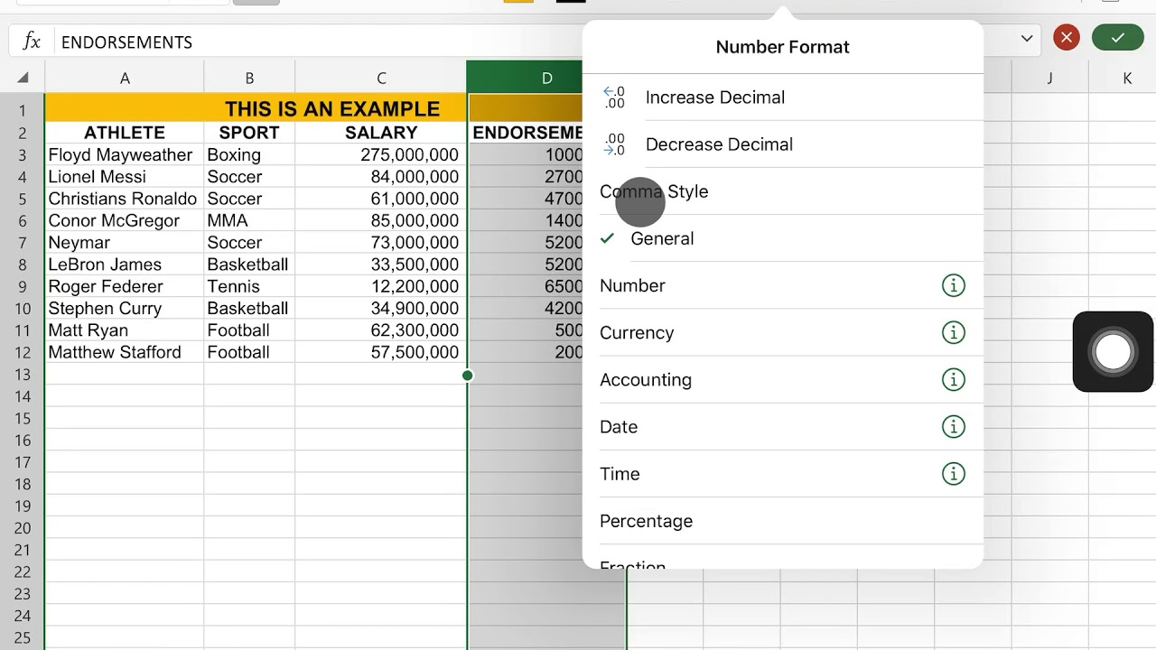 Average Formula Comma Style And Decrease Decimal In Excel App YouTube average-formula-comma-style-and-decrease-decimal-in-excel-app-youtube