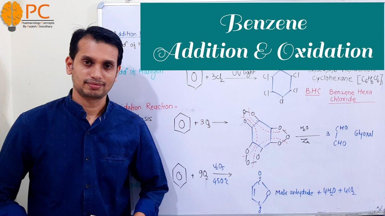 Benzene (Part 9): Addition and Oxidation Reactions of benzene ...