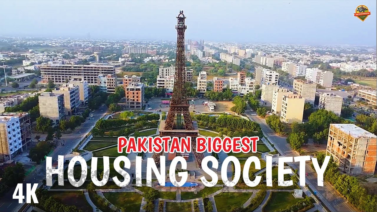 Bahria Town Lahore Drone View | Pakistan Biggest Housing Society 😍 ...