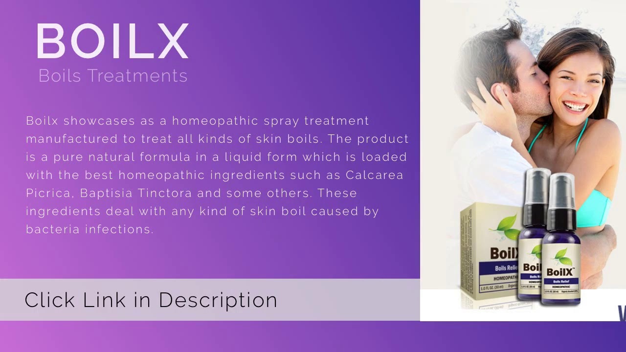 Boil On Buttock Treatment - BoilX Relief - YouTube