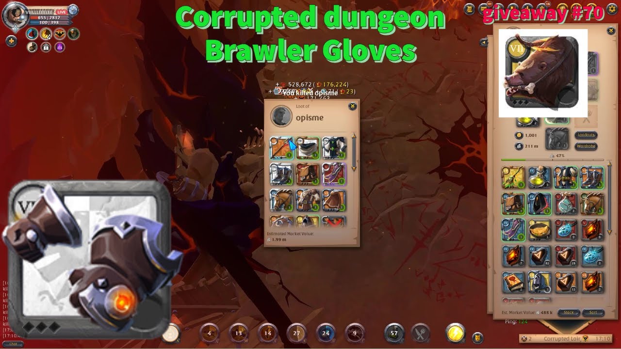 BRAWLER GLOVES | Corrupted dungeon | Albion online - giveaway #70 - YouTube