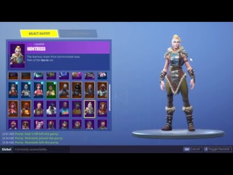 REVEALING MY FORTNITE LOCKER|VERY RARE SKINS!!!| - YouTube