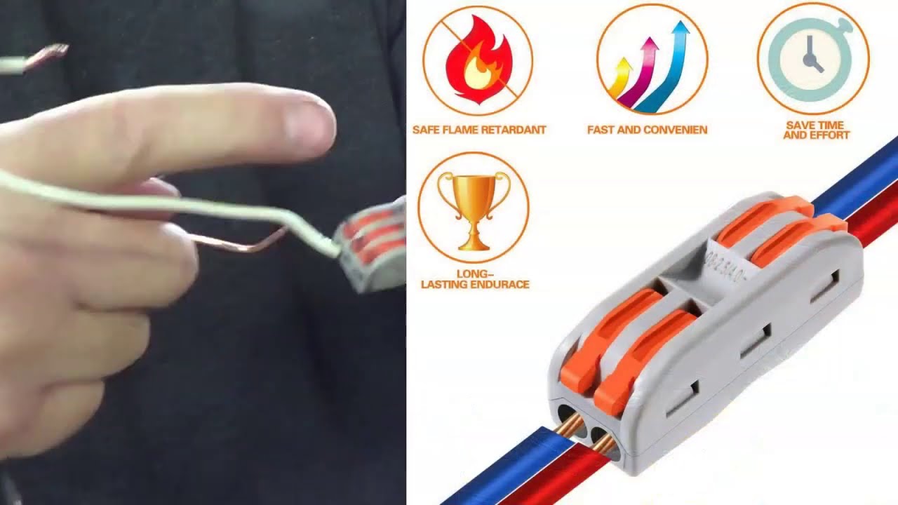 Wire Connector Review - Good For Straight Line Connection - Bends or ...