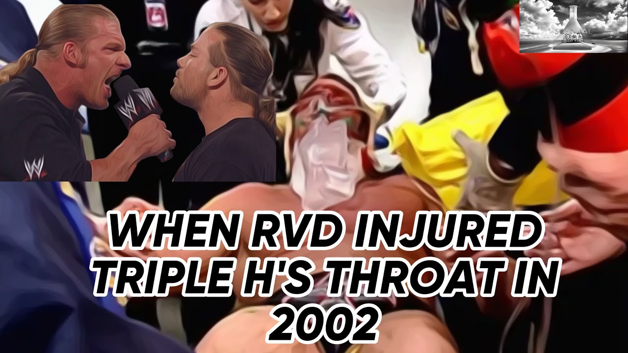 Tragedy When Triple H Throat Was Crushed by RVD - YouTube
